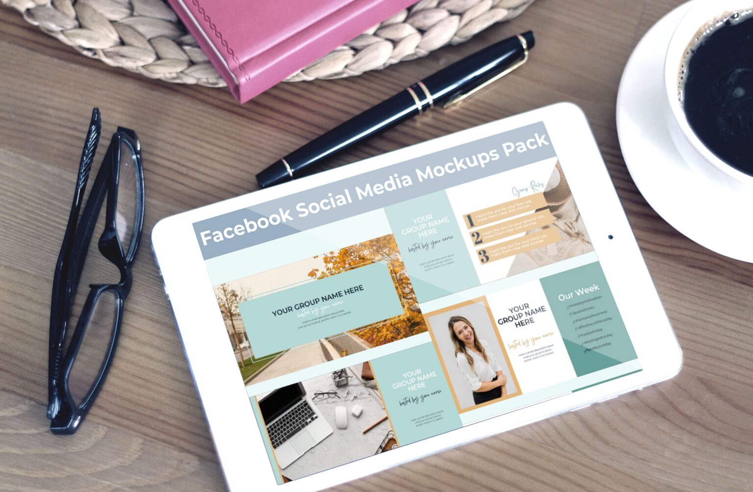 FACEBOOK GROUP COVER TEMPLATES – MasterBundles