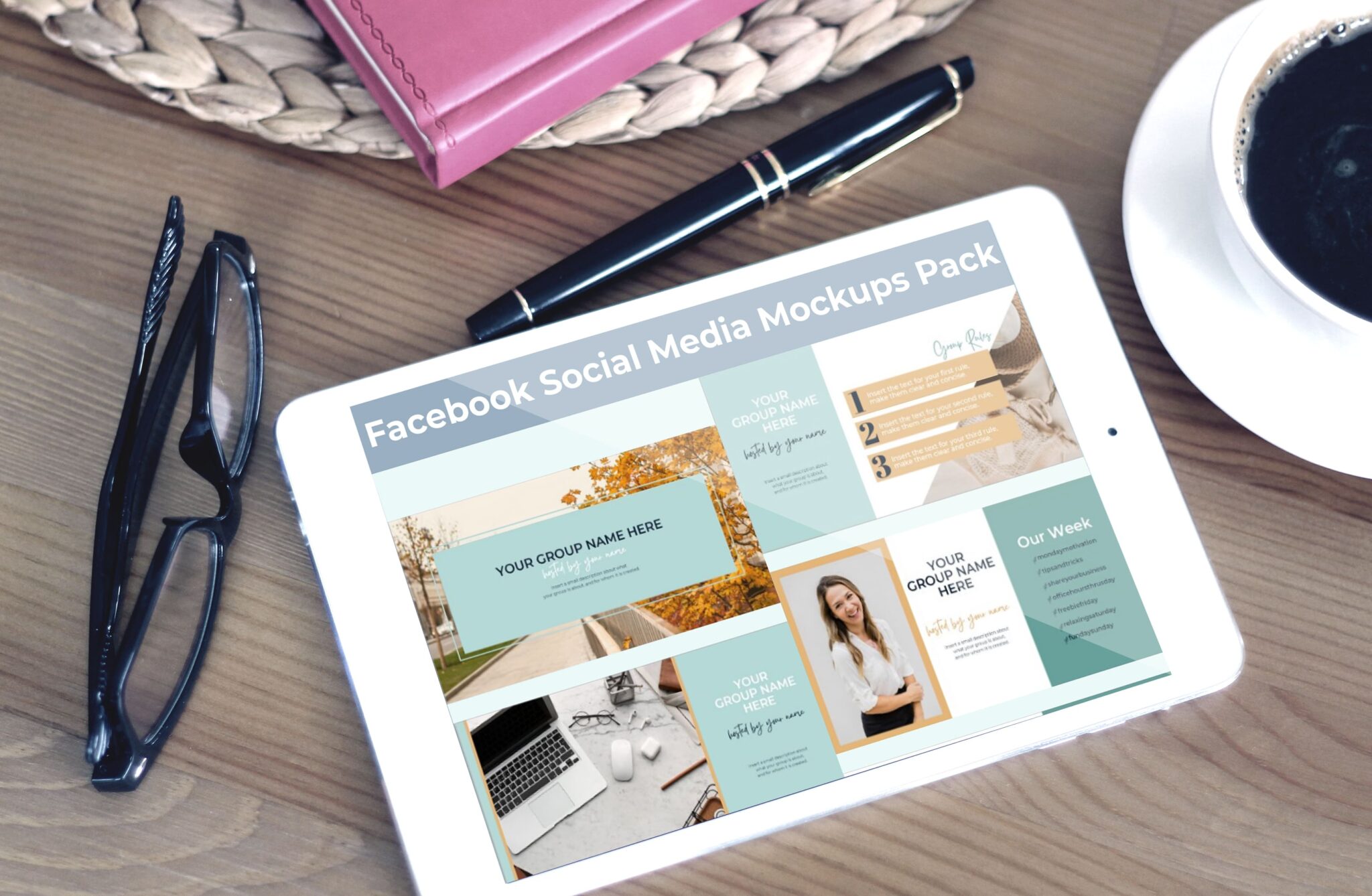 FACEBOOK GROUP COVER TEMPLATES – MasterBundles
