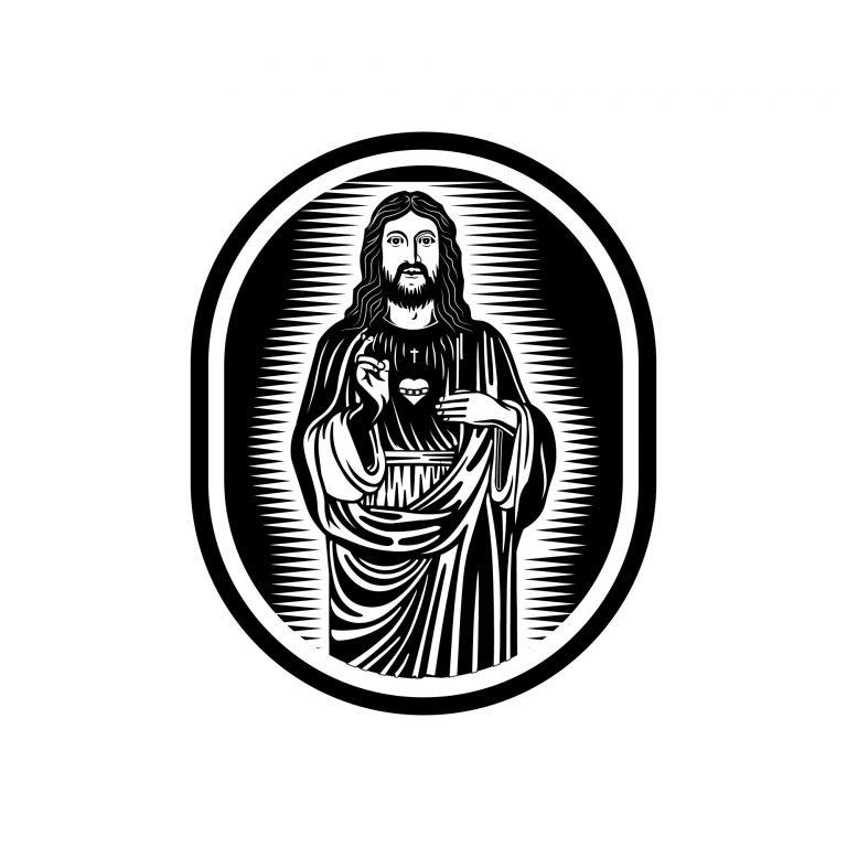 Jesus Christ Vector Graphic – MasterBundles