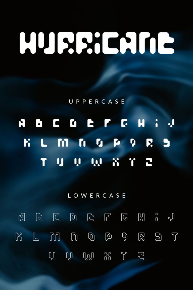 Hurricane Pixel Font – MasterBundles