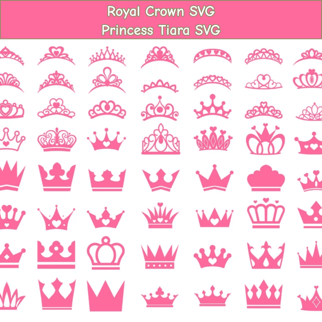 Princess Tiara SVG Files – MasterBundles