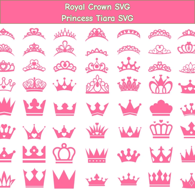 Princess Tiara SVG Files – MasterBundles
