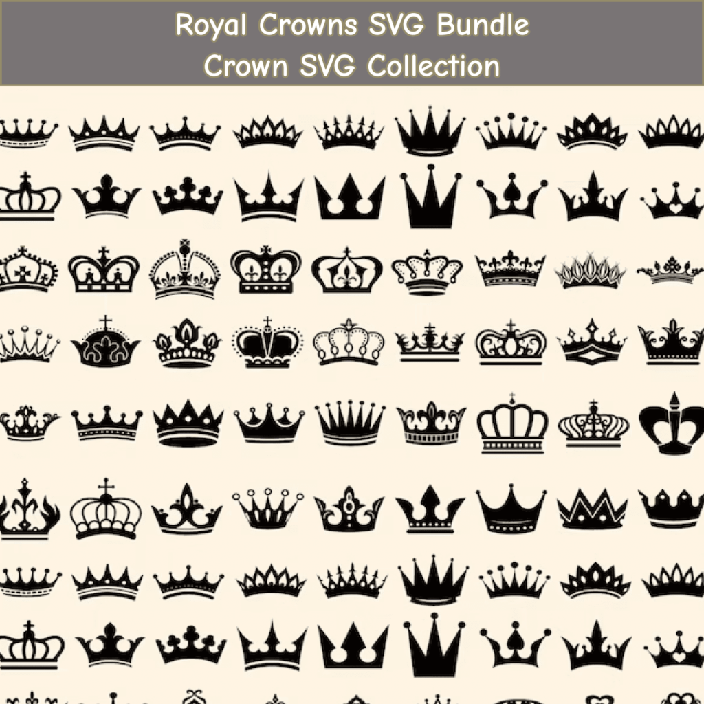 Crown SVG Collection – MasterBundles