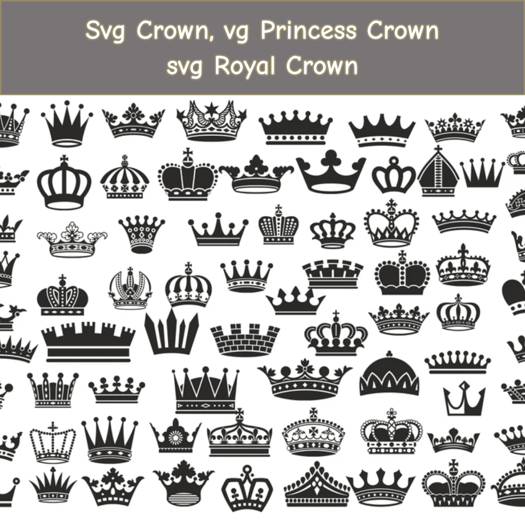 Royal Princess Crown Svg – MasterBundles