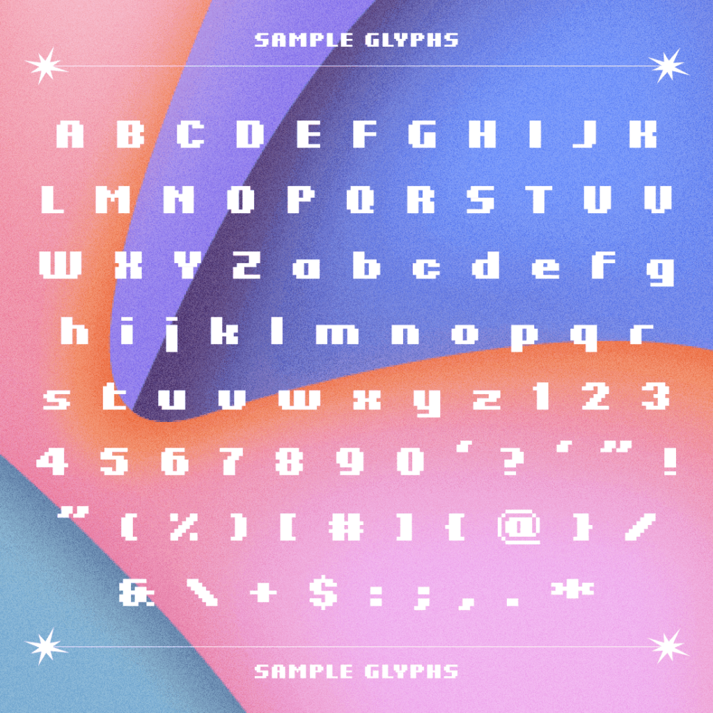 Extraterrestrial Pixel Font – MasterBundles