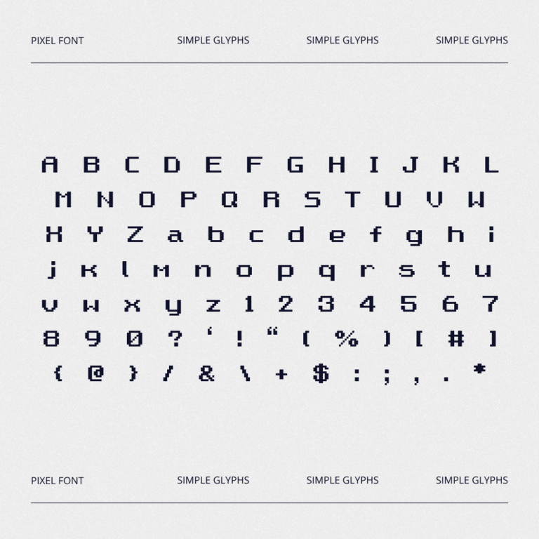 Hurricane Pixel Font – MasterBundles