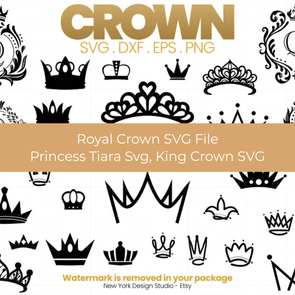 Royal Princess Crown Svg – MasterBundles