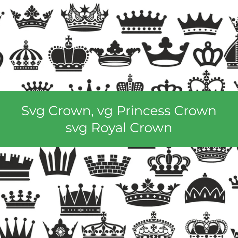 Princess Crown SVG Bundle – MasterBundles