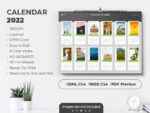 Landscape Calendar 2022 - MasterBundles