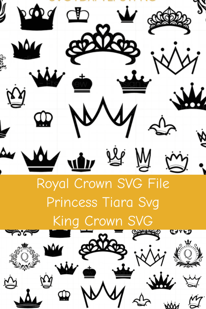 Princess Tiara Svg Files – MasterBundles