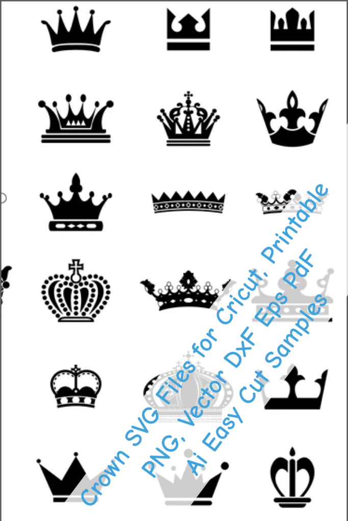 Crown SVG Files For Cricut – MasterBundles