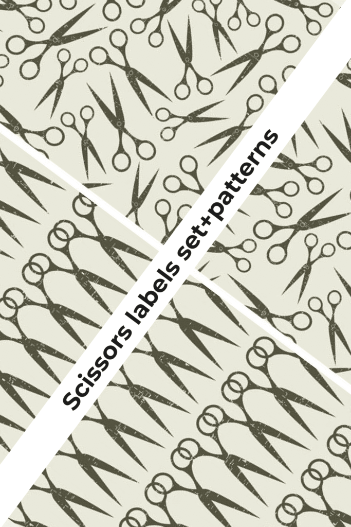 Boho Scissors Labels and Patterns – MasterBundles