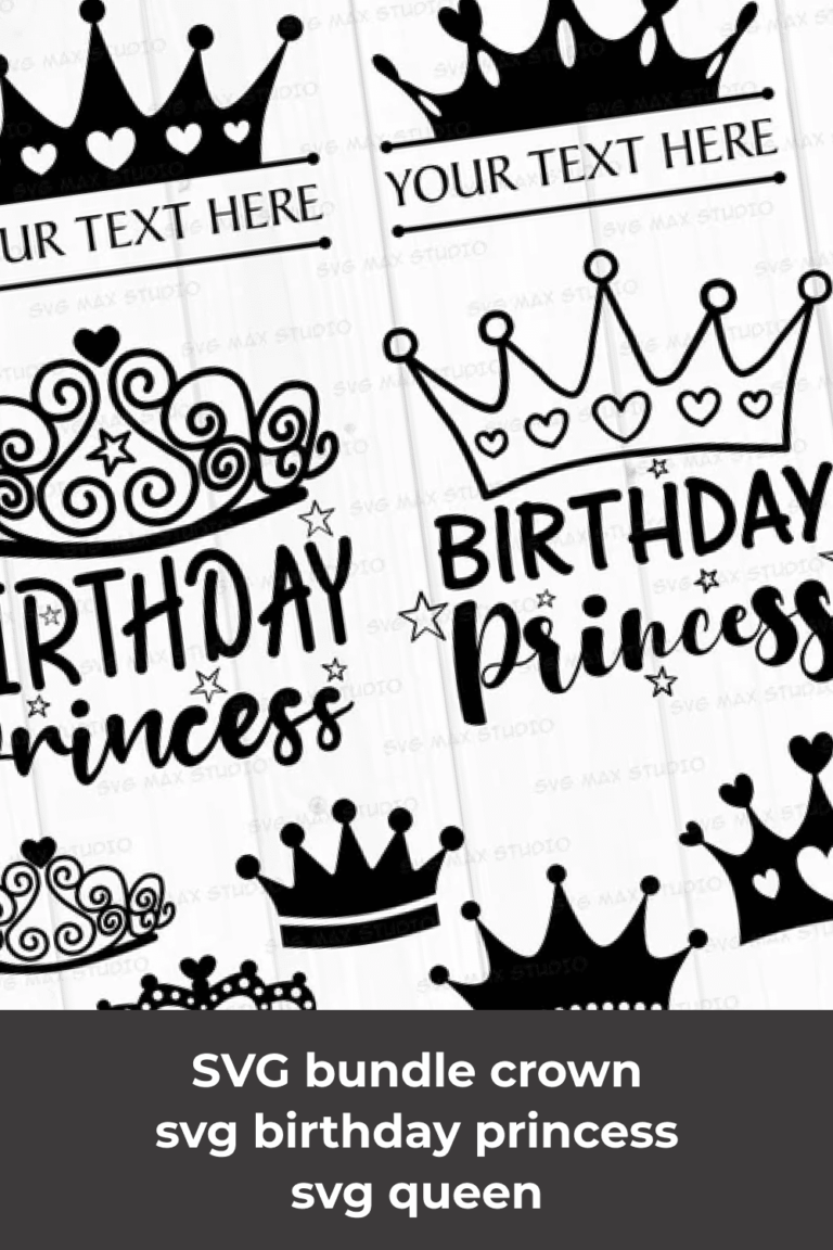 Birthday Princess SVG - MasterBundles
