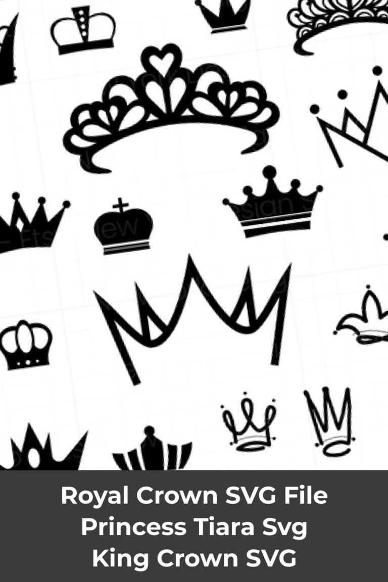 Princess Tiara Svg Files – MasterBundles