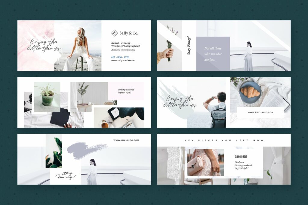 Modern Facebook Cover Pack - Canva – MasterBundles