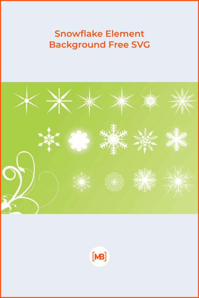 15+ Best Snowflakes SVG in 2021: Free and Premium