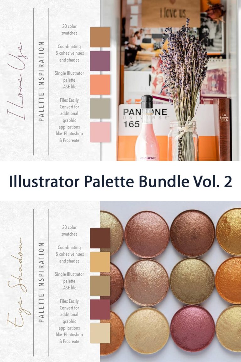 Illustrator Color Palette Bundle V2 – MasterBundles