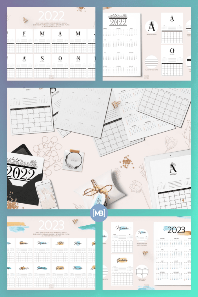 15+ Editable Calendar Templates To Keep Track Of Important Dates and Events