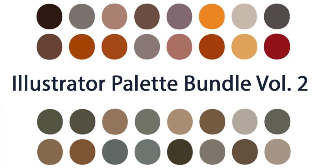 Illustrator Color Palette Bundle V2 – MasterBundles