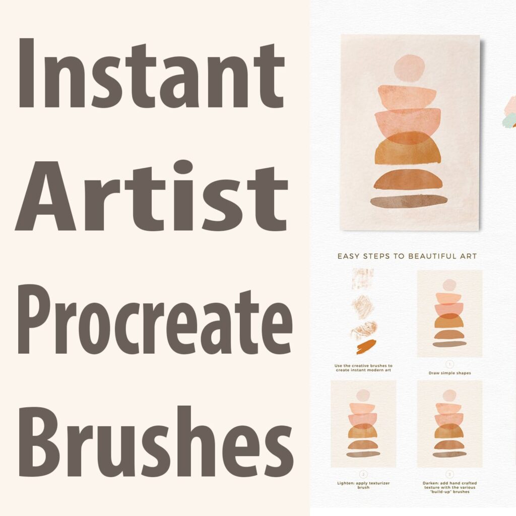 Texture brushes for Procreate | Master Bundles