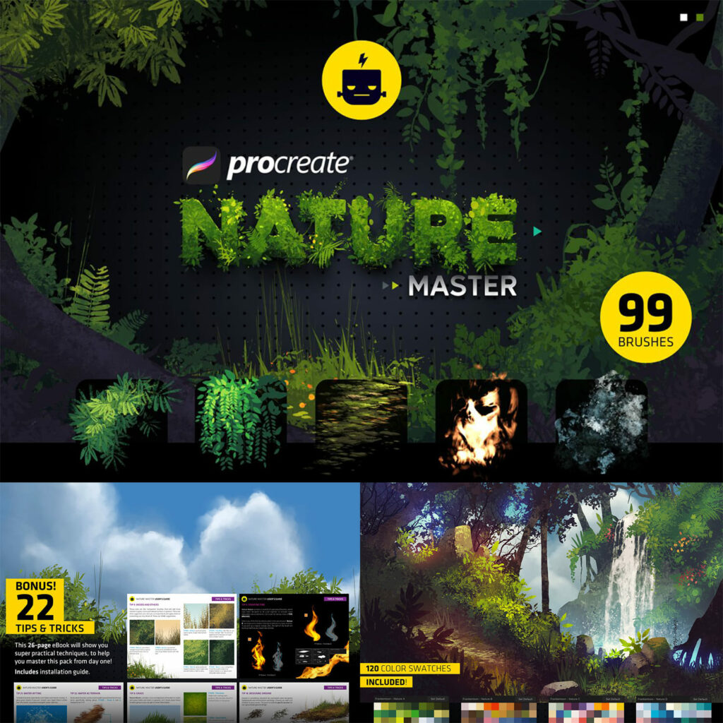 Nature Master for Procreate – MasterBundles