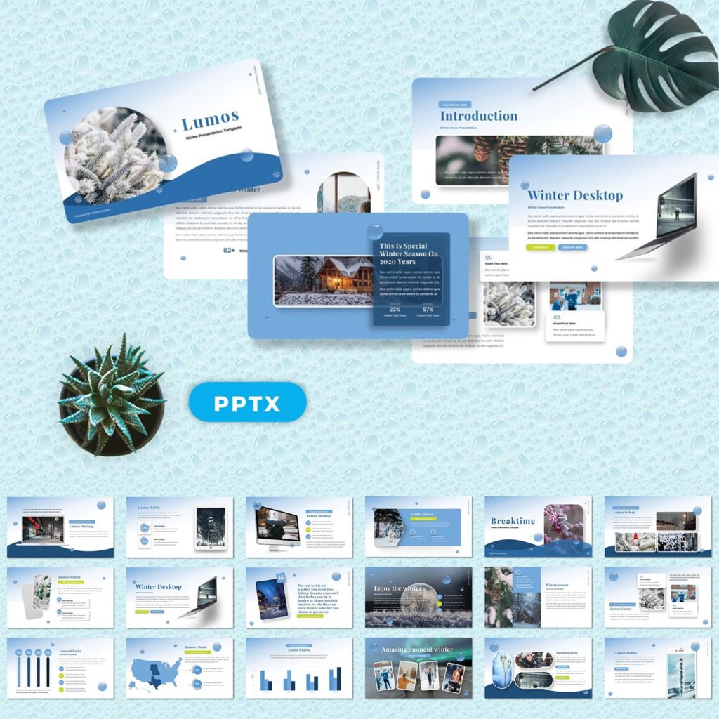 Lumos - Snow Winter Google Slides – MasterBundles