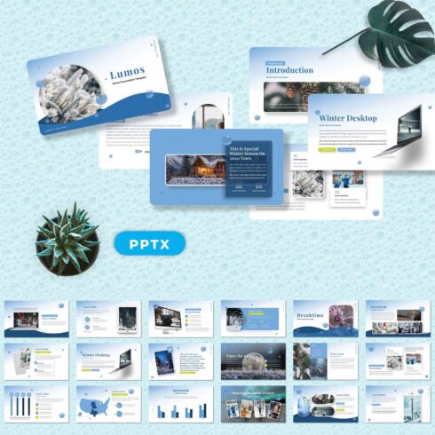 Lumos - Snow Winter Google Slides – MasterBundles