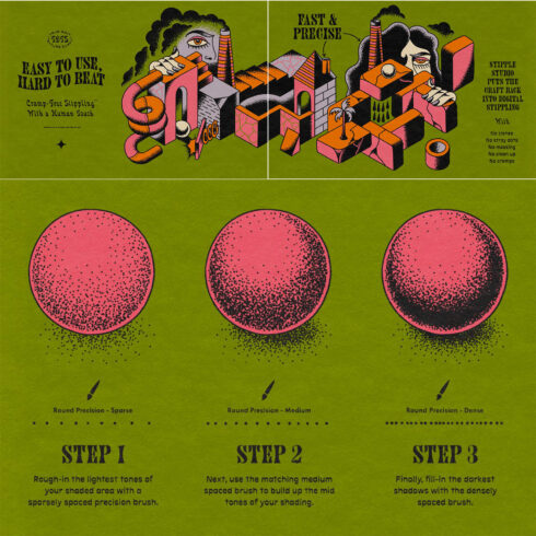 Stipple Studio for Procreate – MasterBundles