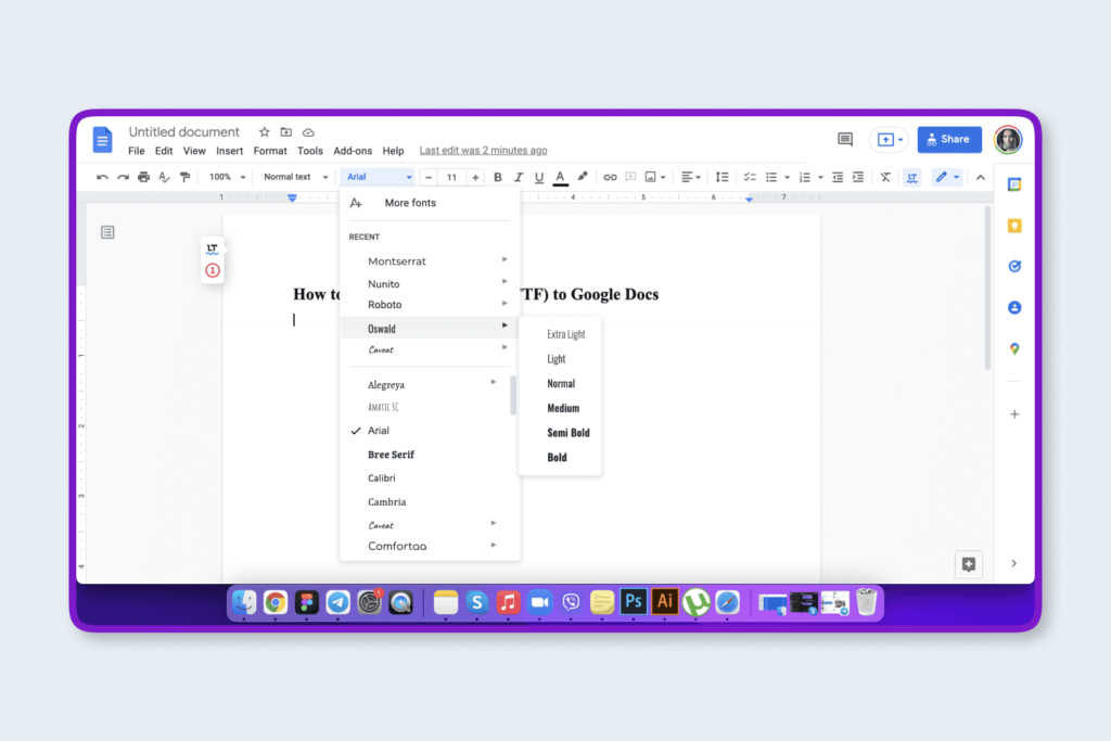 How to Add Fonts to Google Docs and Google Slides