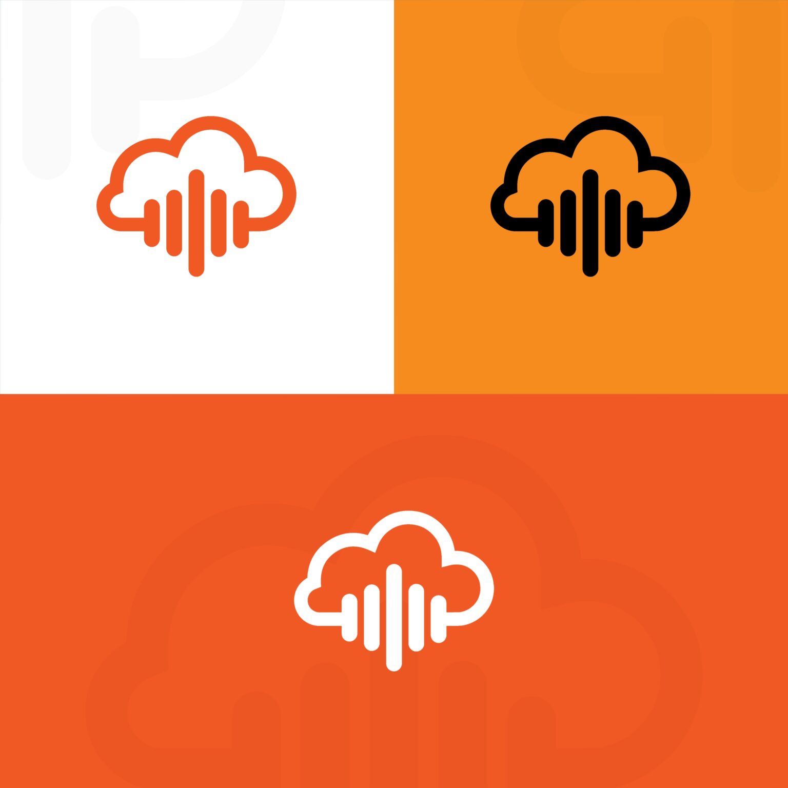 Modern Cloud Streaming Logo - MasterBundles