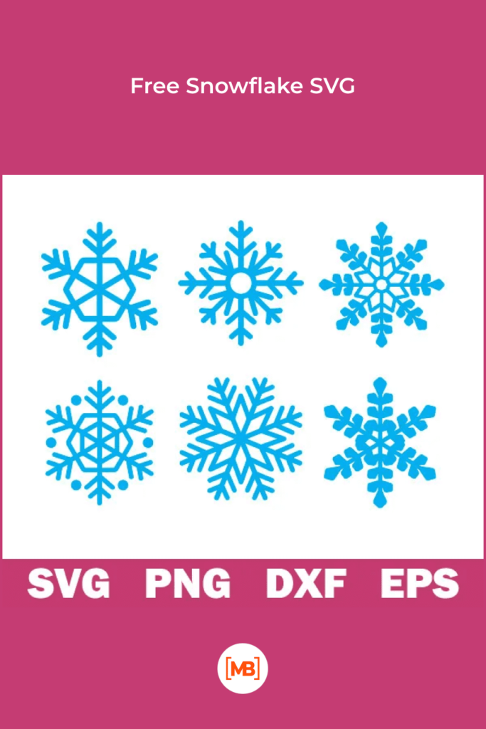 15+ Best Snowflakes SVG in 2021: Free and Premium