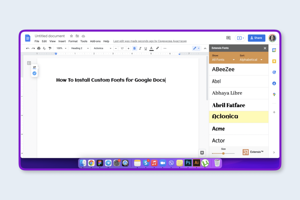 How to Add Fonts to Google Docs and Google Slides