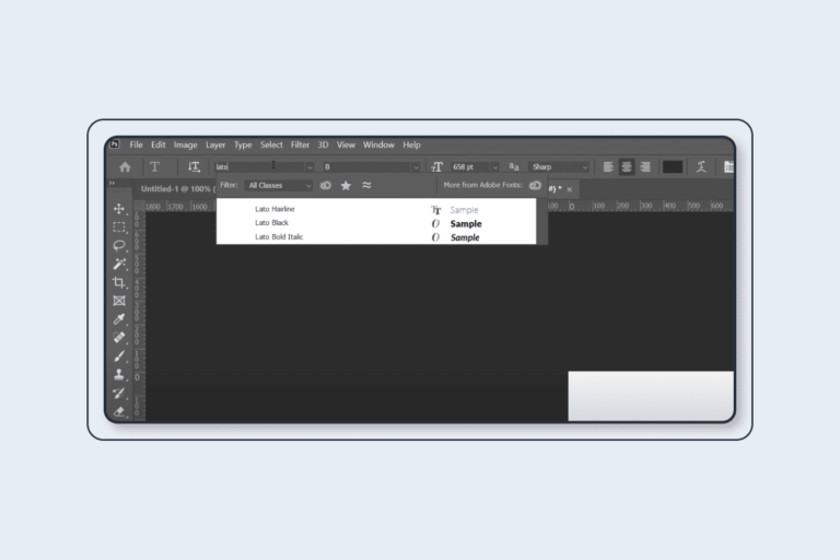 How to Add Fonts in Photoshop - MasterBundles