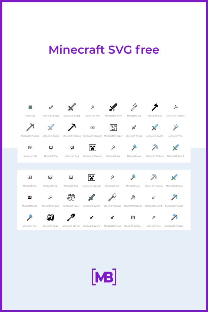 10+ Best Minecraft SVG Images 2021: Free and Paid