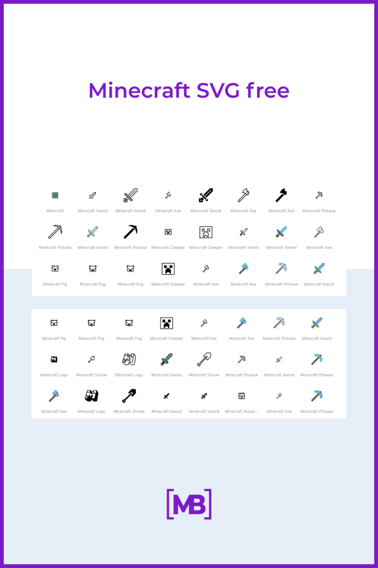 10+ Best Minecraft SVG Images 2021: Free and Paid