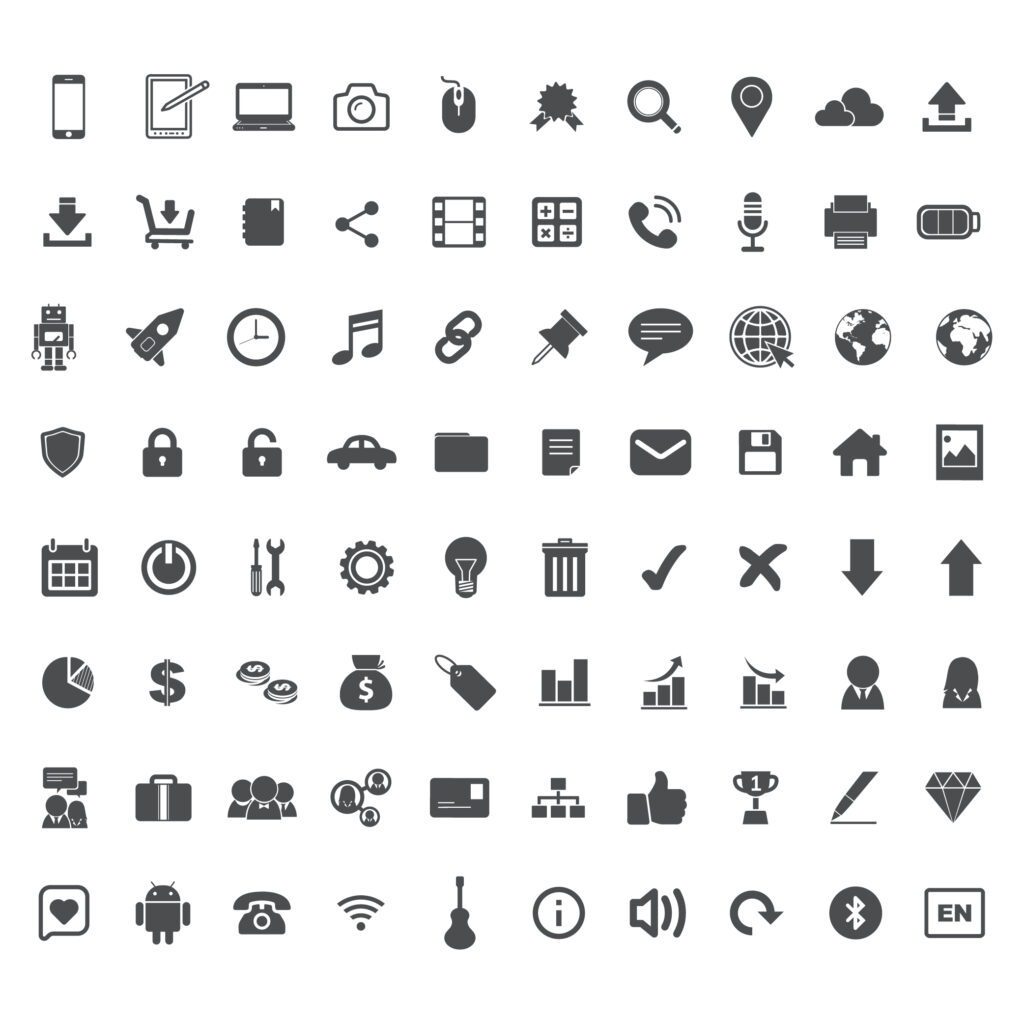 Business and Office Flat Icons Vector and SVG - MasterBundles