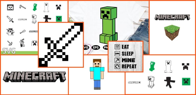 10+ Best Minecraft SVG Images 2021: Free and Paid