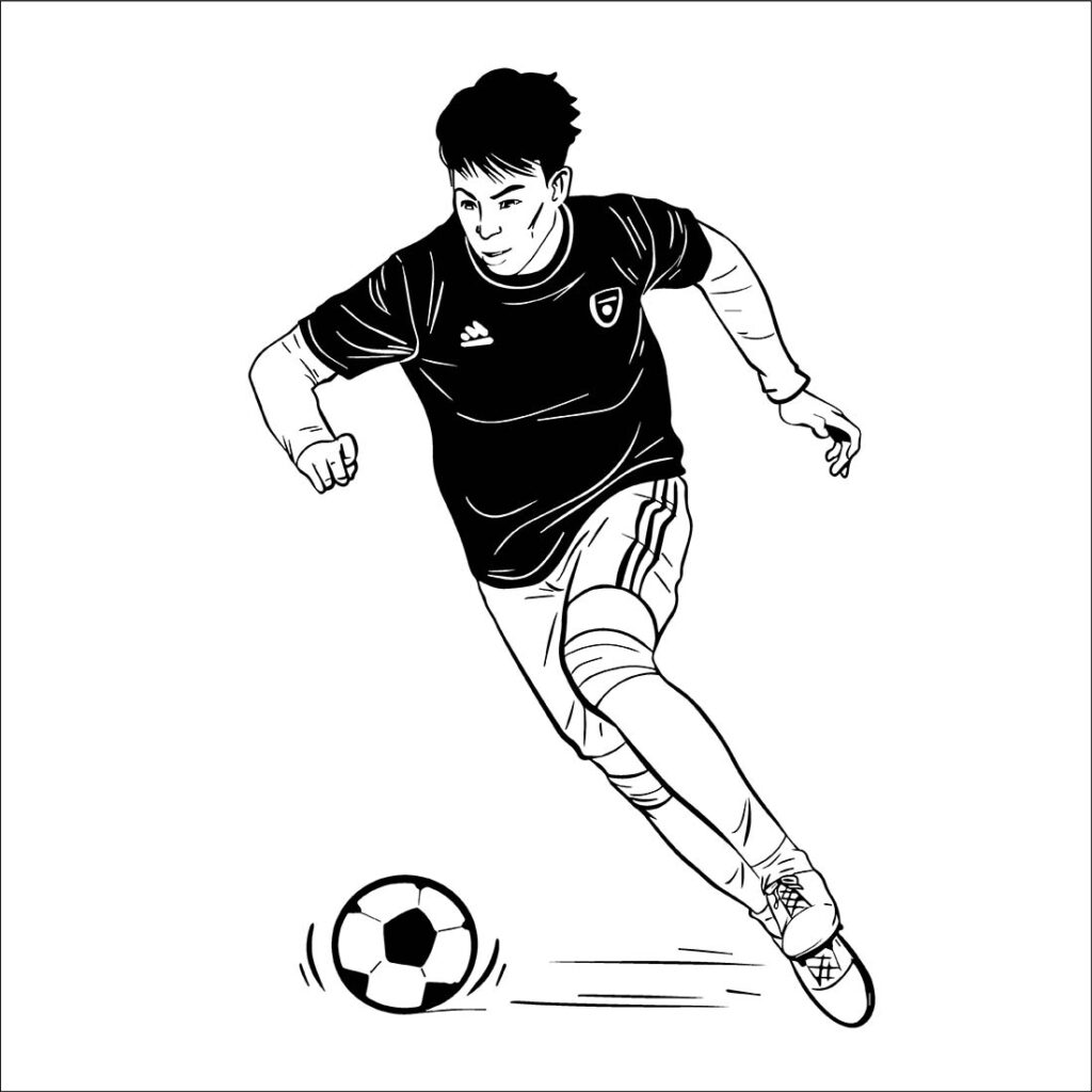 10 active man illustrations - MasterBundles