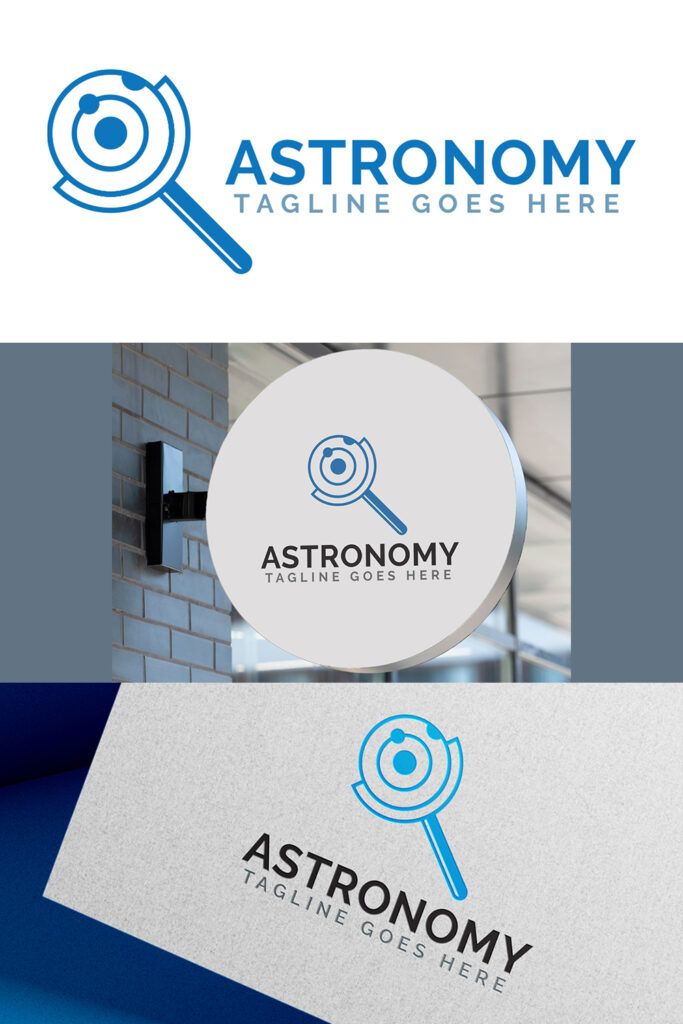 Astronomy Logo - Abstract Logo - Science Logo - Business Logo ...