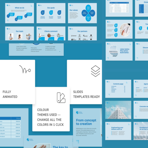Building Company PowerPoint Presentation Template – MasterBundles