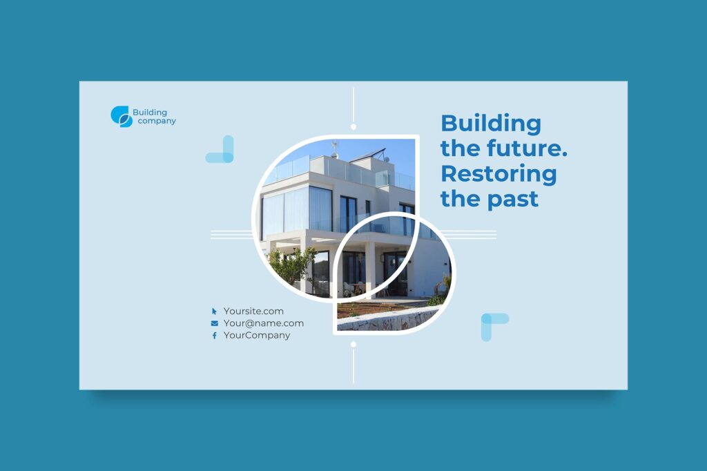 Building Company PowerPoint Presentation Template | Master Bundles