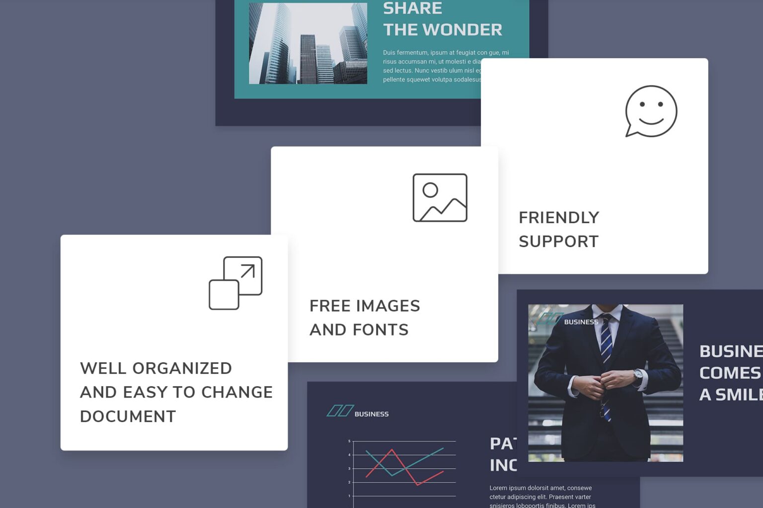 Business Consultant PowerPoint Presentation Template – MasterBundles