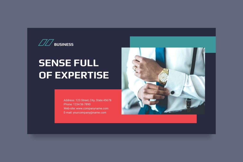 Business Consultant PowerPoint Presentation Template – MasterBundles
