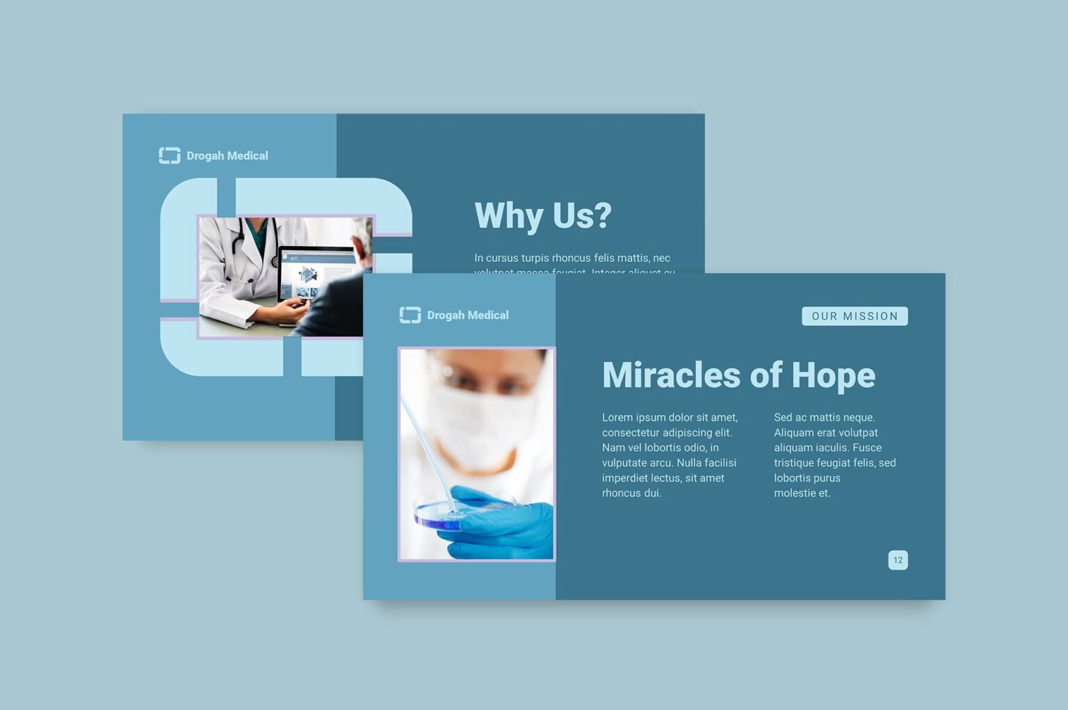 Clinic PowerPoint Presentation Template – MasterBundles