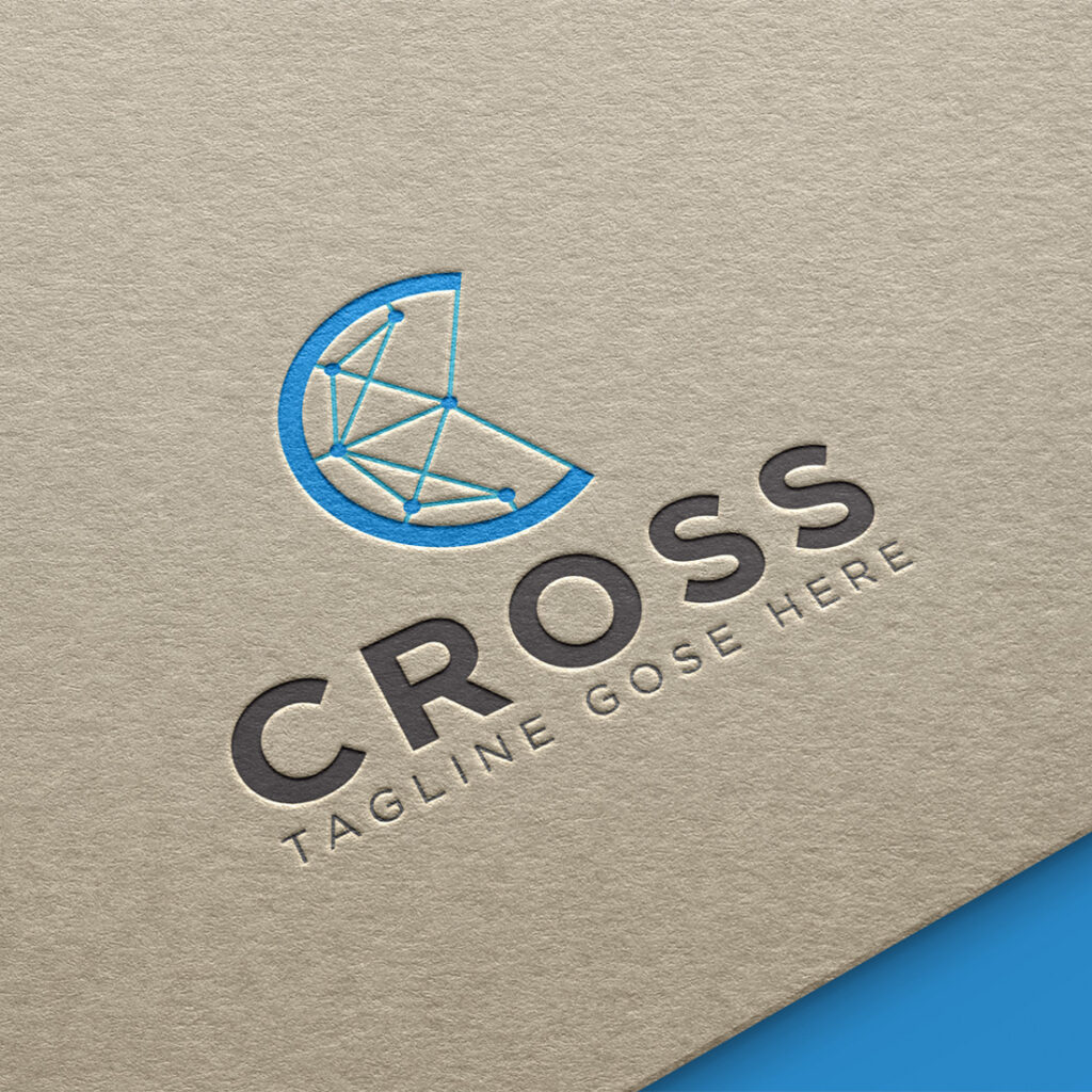 C Letter Mark Logo - Cross Logo - Tech Logo - Creative Logo - MasterBundles