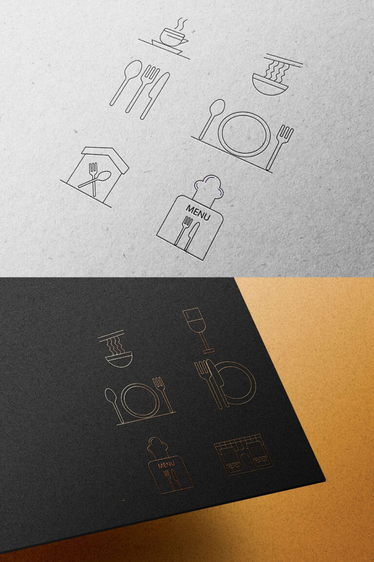 20 Restaurant Icon Pack for Only $4 - MasterBundles