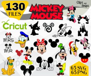 Mickey Mouse SVG Bundle PNG | Master Bundles