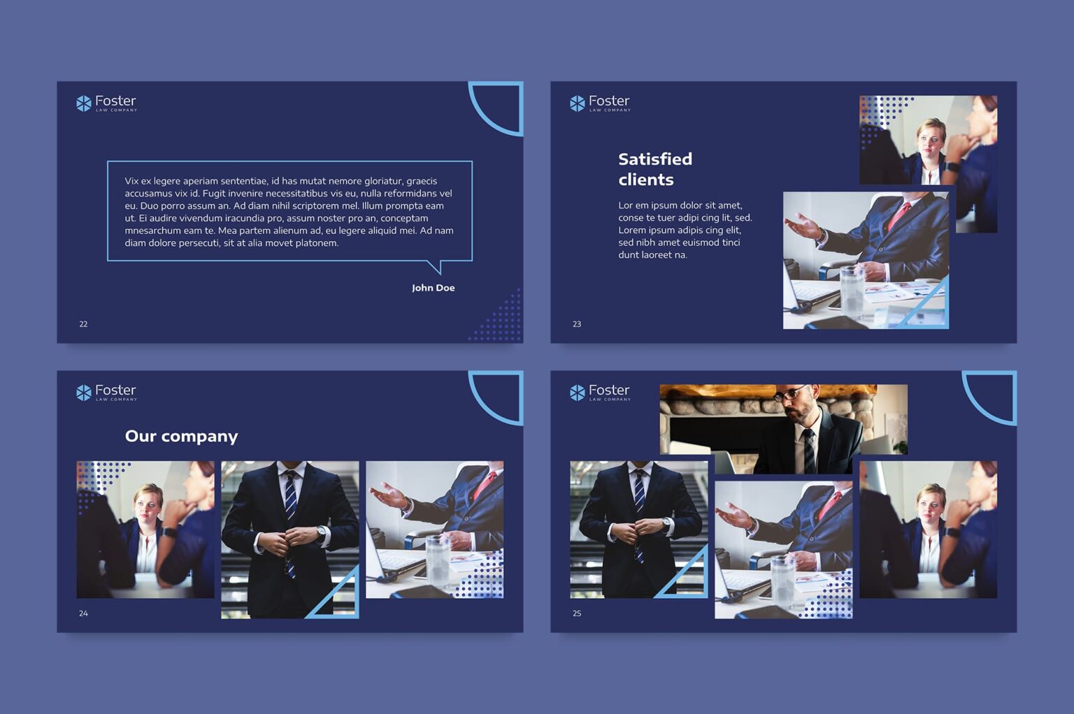 Law Company PowerPoint Presentation Template – MasterBundles