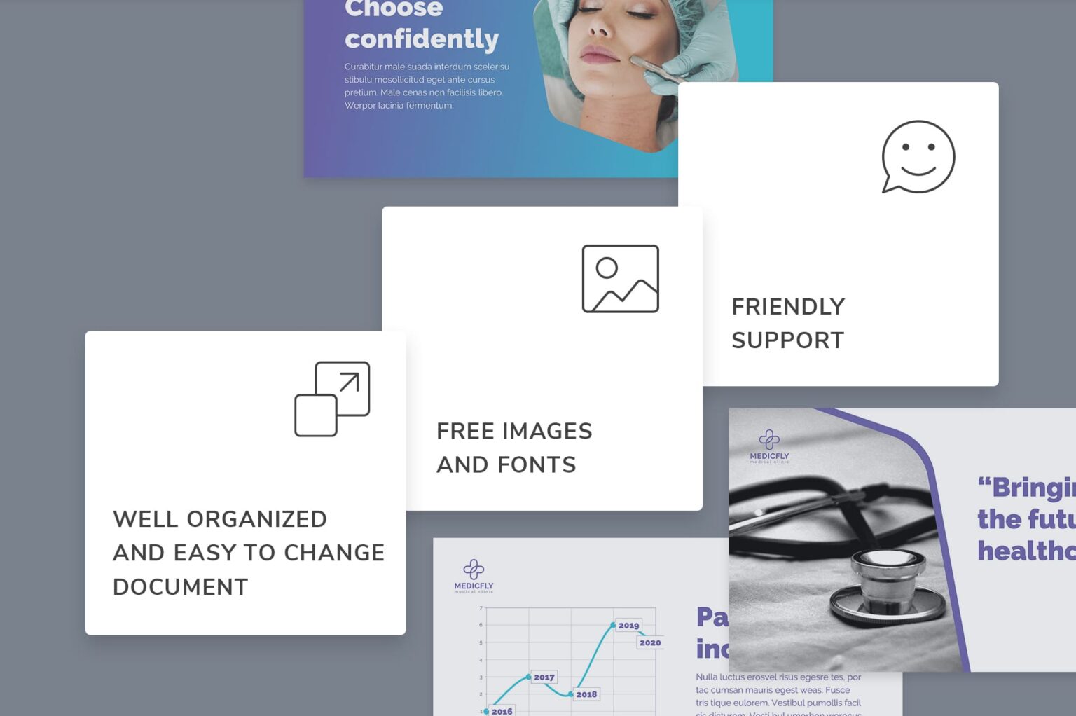 Medical Clinic PowerPoint Presentation Template – MasterBundles
