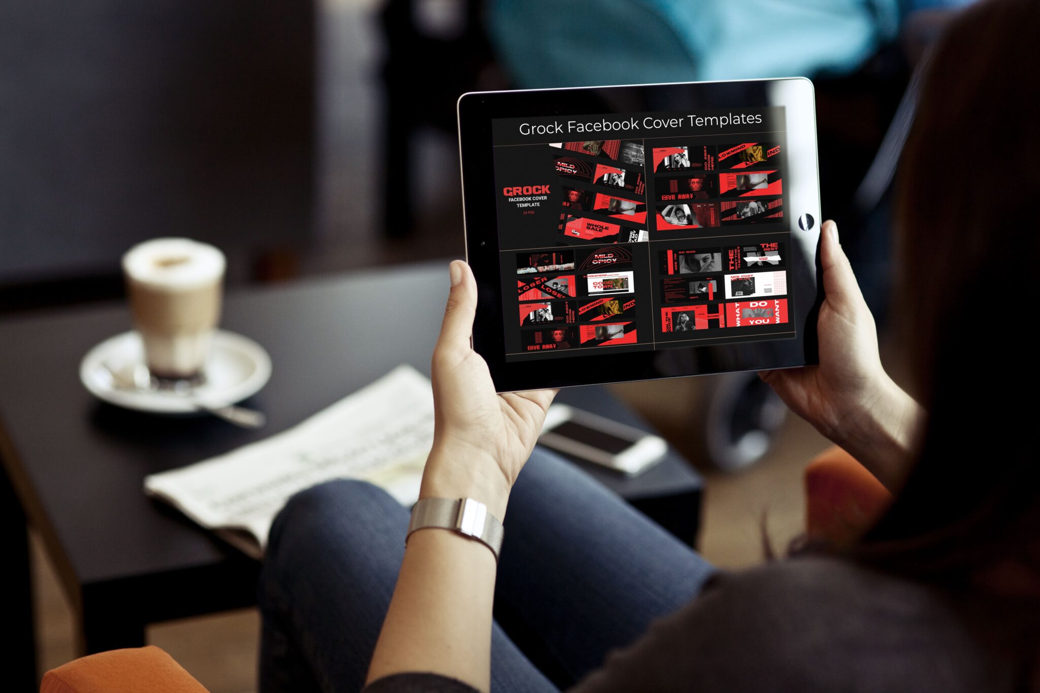 Grock Facebook Cover Templates – MasterBundles